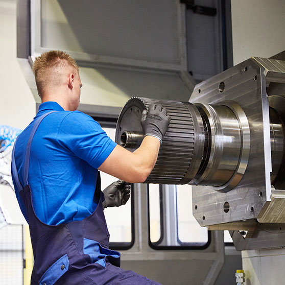 Hub-forming machines | WF machine construction Germany